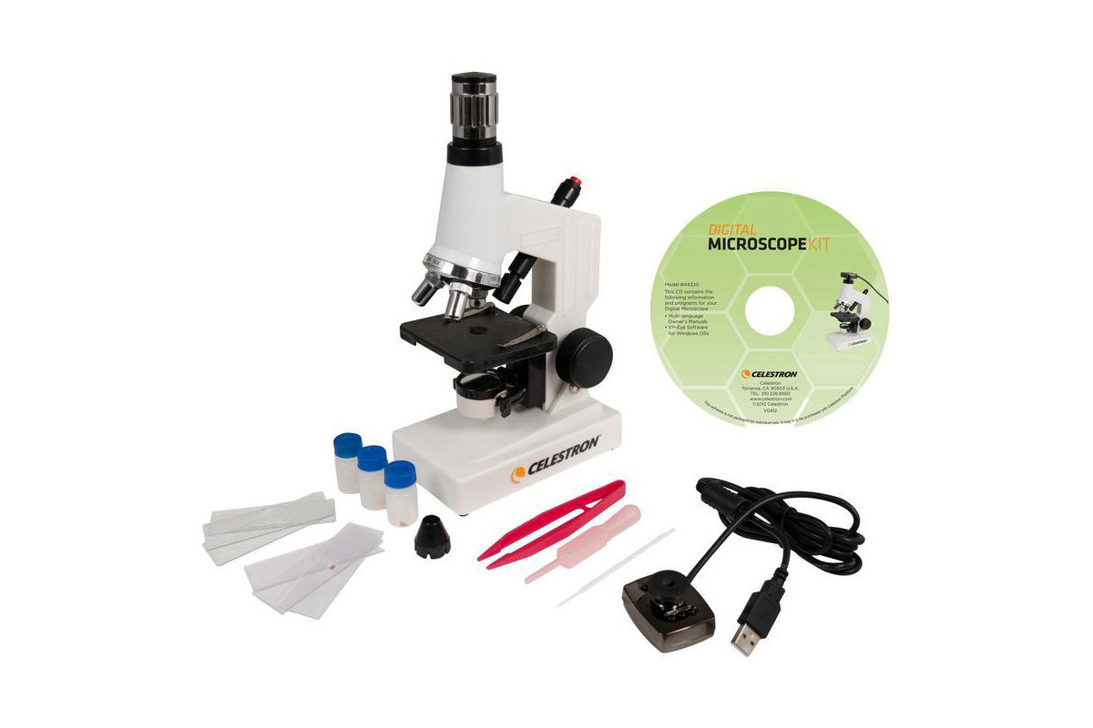 Купить Celestron Digital Microscope Kit 40x-600x по цене 2500 грн. от ...